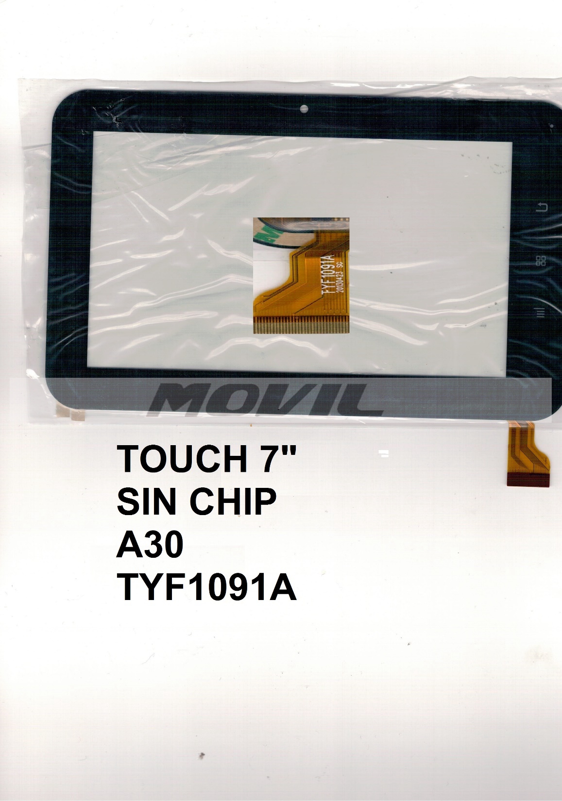 Touch tactil para tablet flex 7 inch SIN CHIP A22 C7000175FPVA - MOVIL